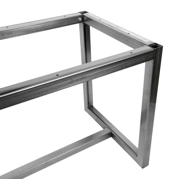 Custom steel table base store