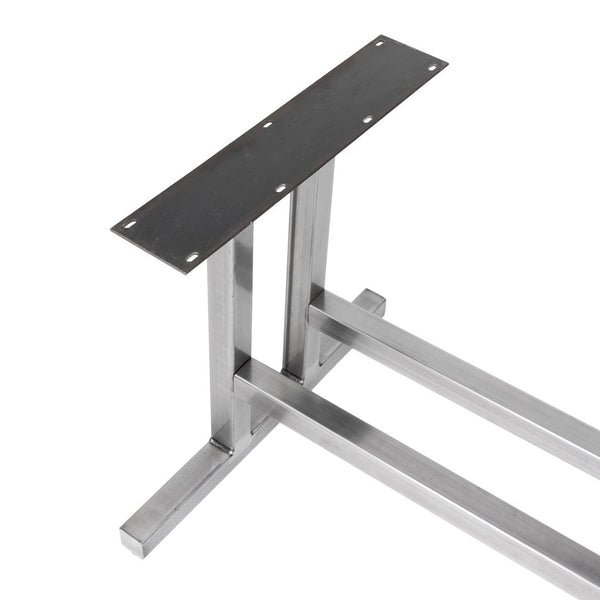Jumbo Continental | Metal Table Base | Any Size – Steel Table Legs by ...